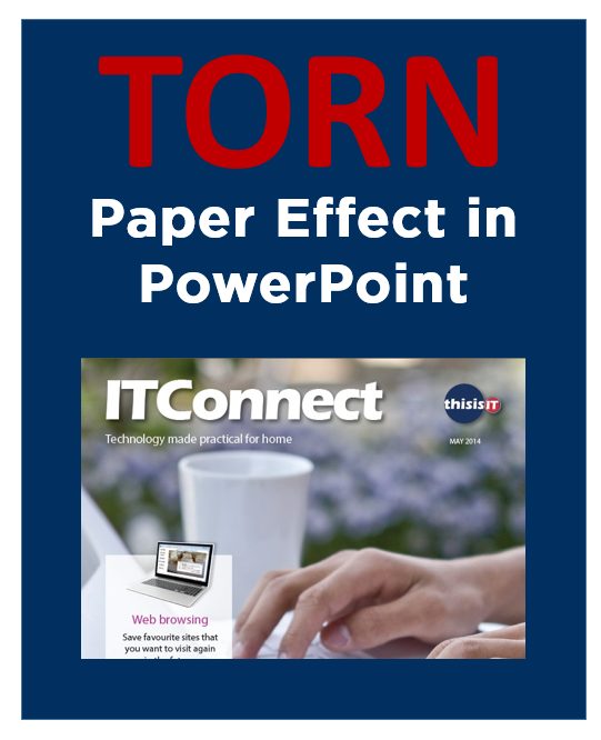 Torn Paper Effect in PowerPoint – Upskillhub