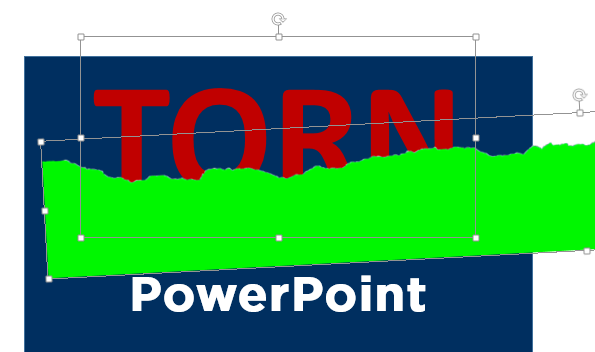 Torn Paper Effect in PowerPoint – Upskillhub