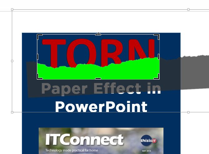 Torn Paper Effect in PowerPoint – Upskillhub
