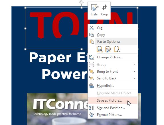 Torn Paper Effect in PowerPoint – Upskillhub